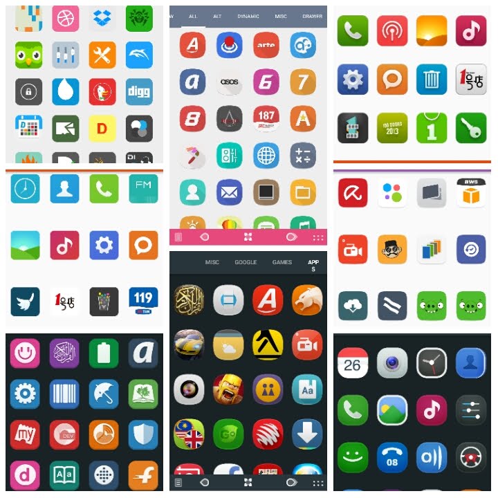 13 ICON PACKS TERBAIK UNTUK ANDROID | TIKUT GOS