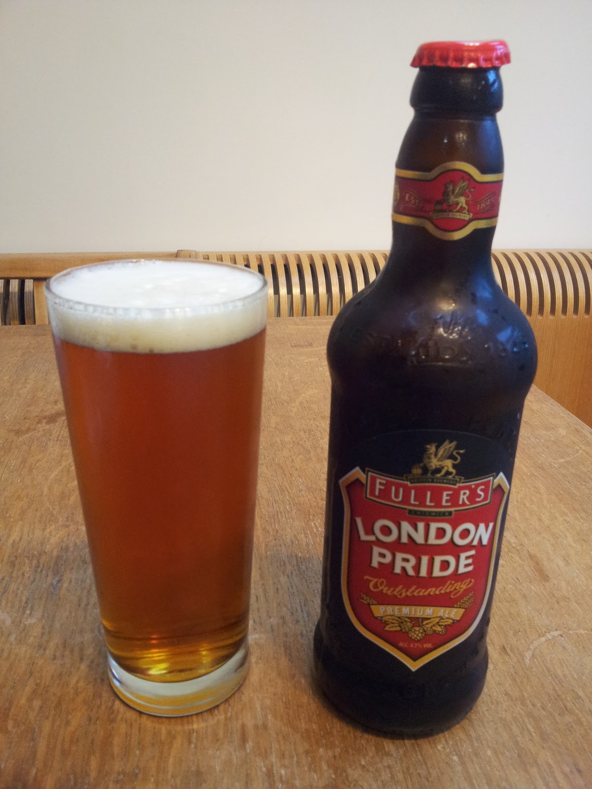 Beer For A Tuesday: Fullers London Pride (England)
