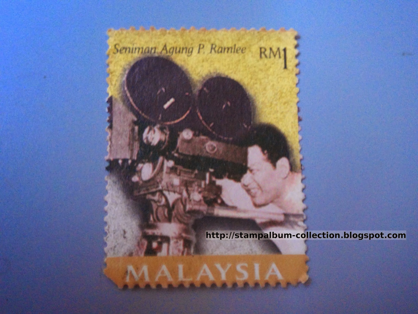 Collection of Stamps: Seniman Agung P.Ramlee