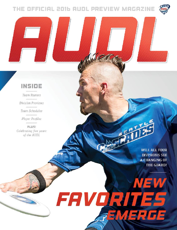 Sludge Output: AUDL Magazine Covers Since 2014