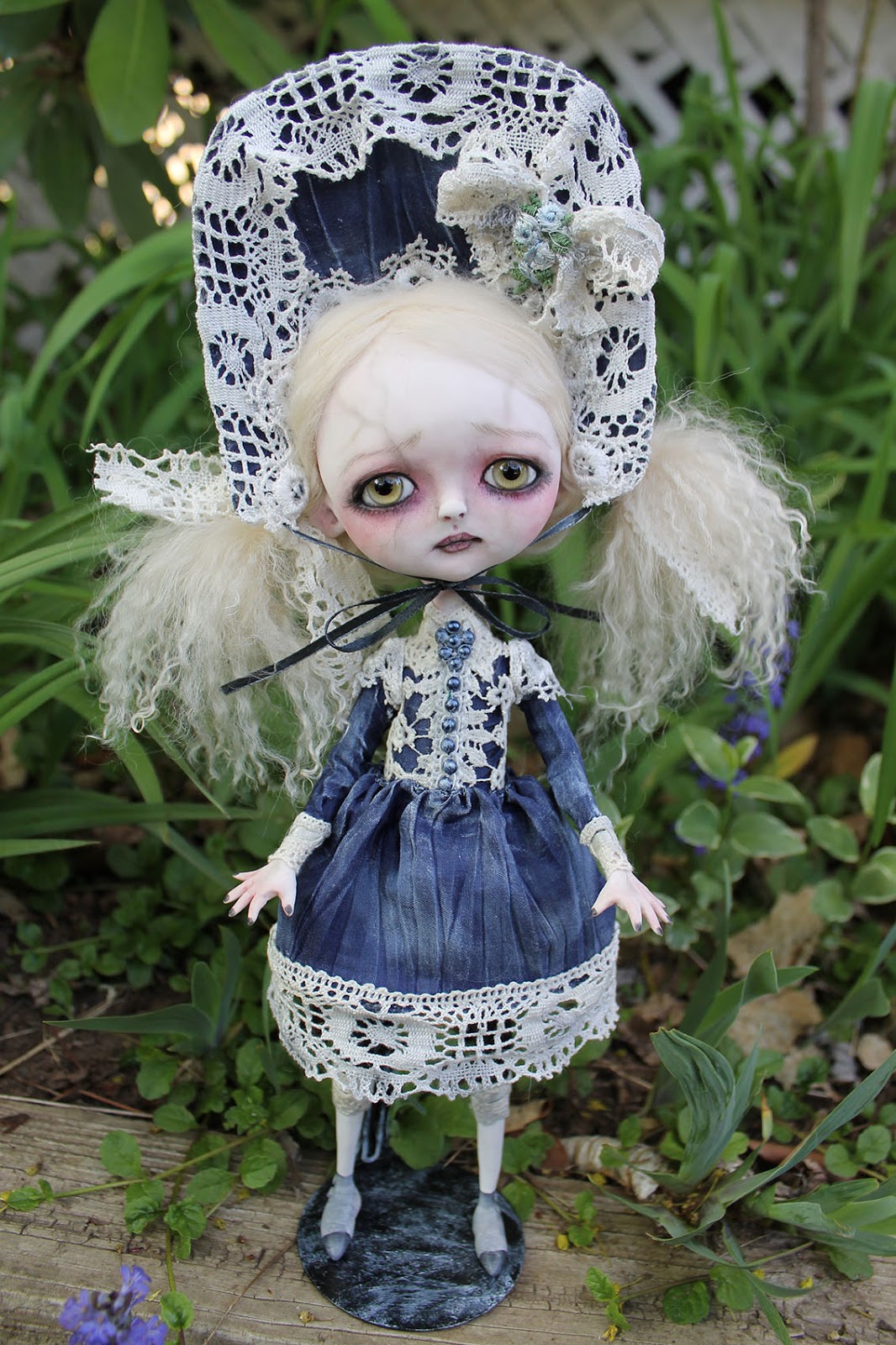 Anne Marie Gibbons Lil' Poes OOAK goth dolls and monsters.: OOAK art ...
