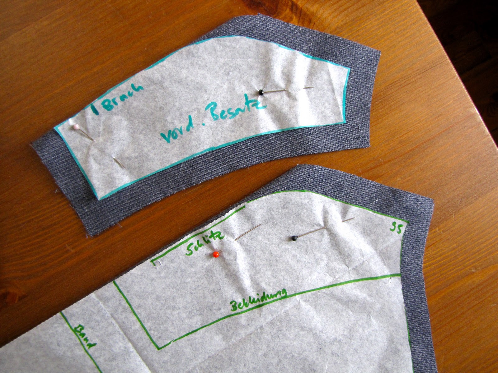 Of Dreams and Seams: The 1938 Dress: Tutorial Built-up Neckline