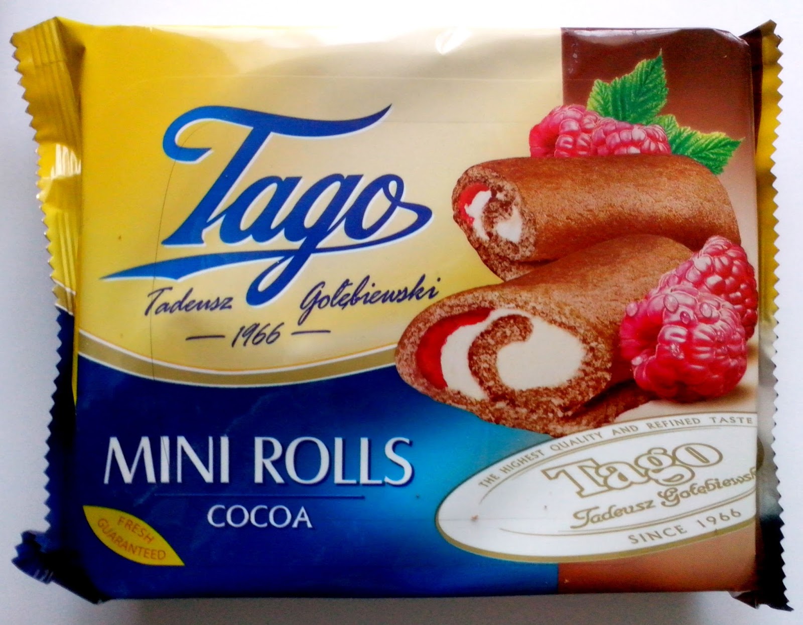 Słodkie Abstrakcje: Tago, Mini Rolls Cocoa