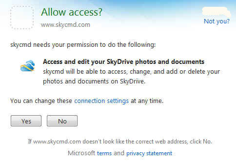 SkyDrive Command Line Interface ~ Security Garden
