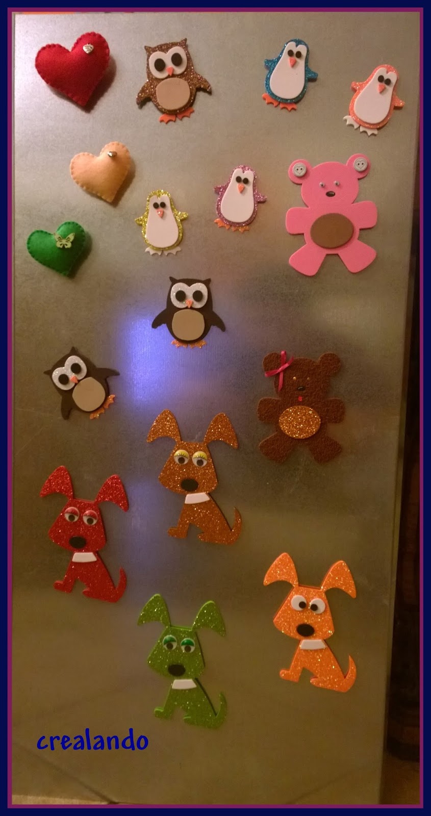 Crealando: Nuove calamite coloratissime...