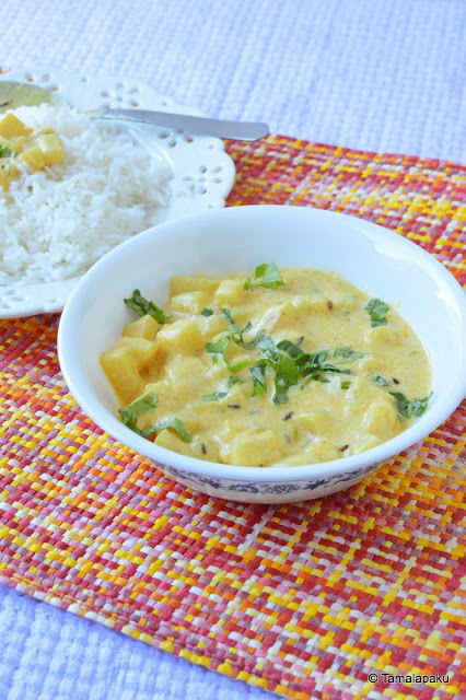 Chukauni ~ Nepali Potato Salad Pickle ~ Tamalapaku