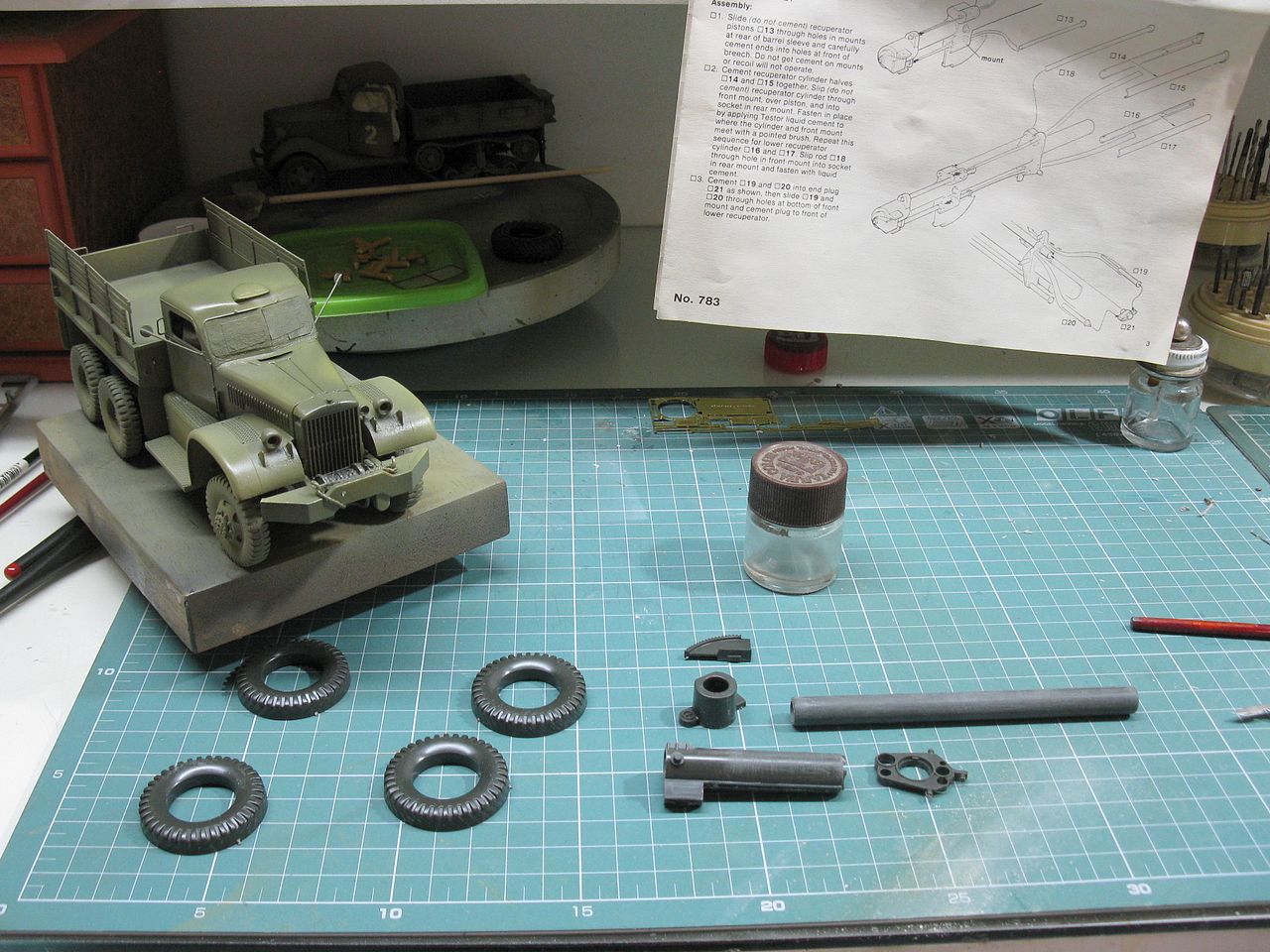 Panzerserra Bunker- Military Scale Models in 1/35 scale: Diamond T ...