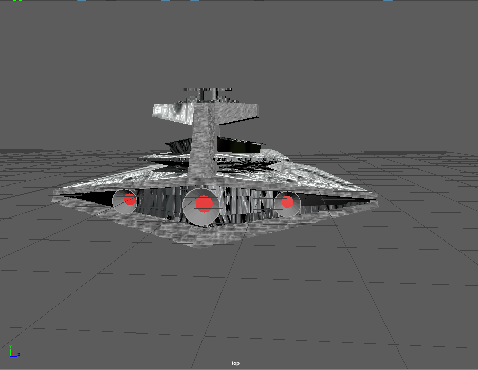 Maya Project!: Imperial Star destroyer - Updated