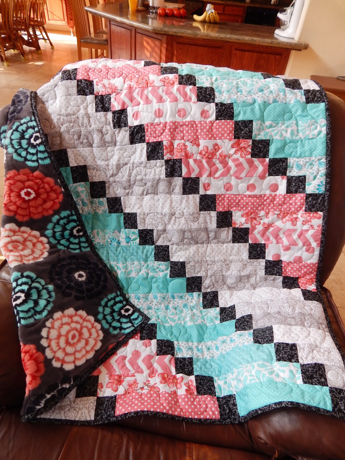 The Fleming's Nine: Stair Step Quilt