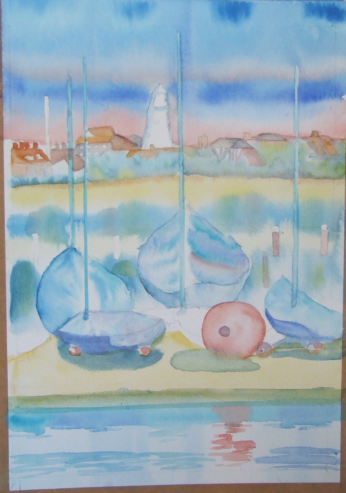 Gilly Marklew watercolour artist and tutor