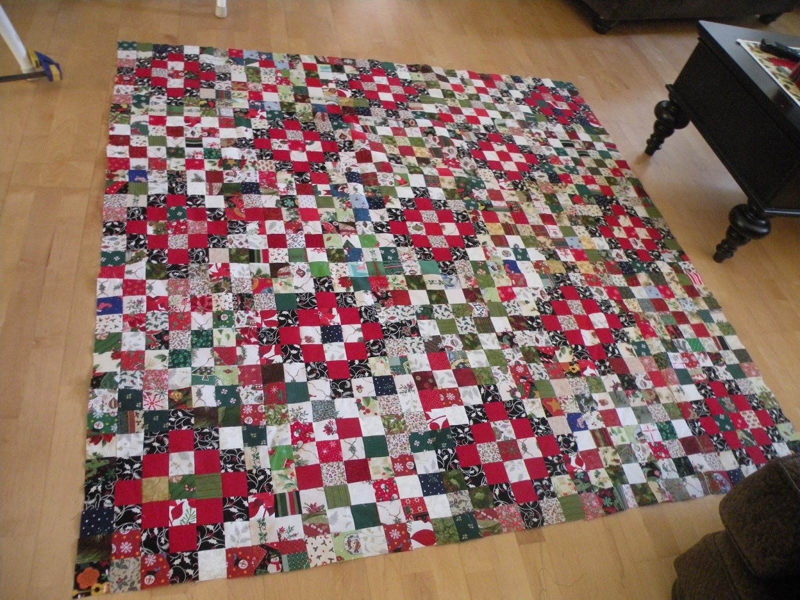 Quilting Fiesta: 7th Finish Scrap Vomit