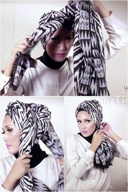 Tutorial Hijab Turban Simple Untuk Hari Ini | Tutorial Hijab