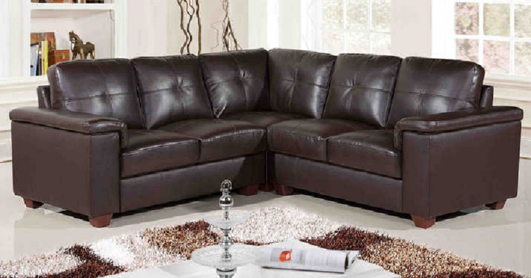 SOFA KULIT ASLI MINIMALIS TYPE L (SUDUT)