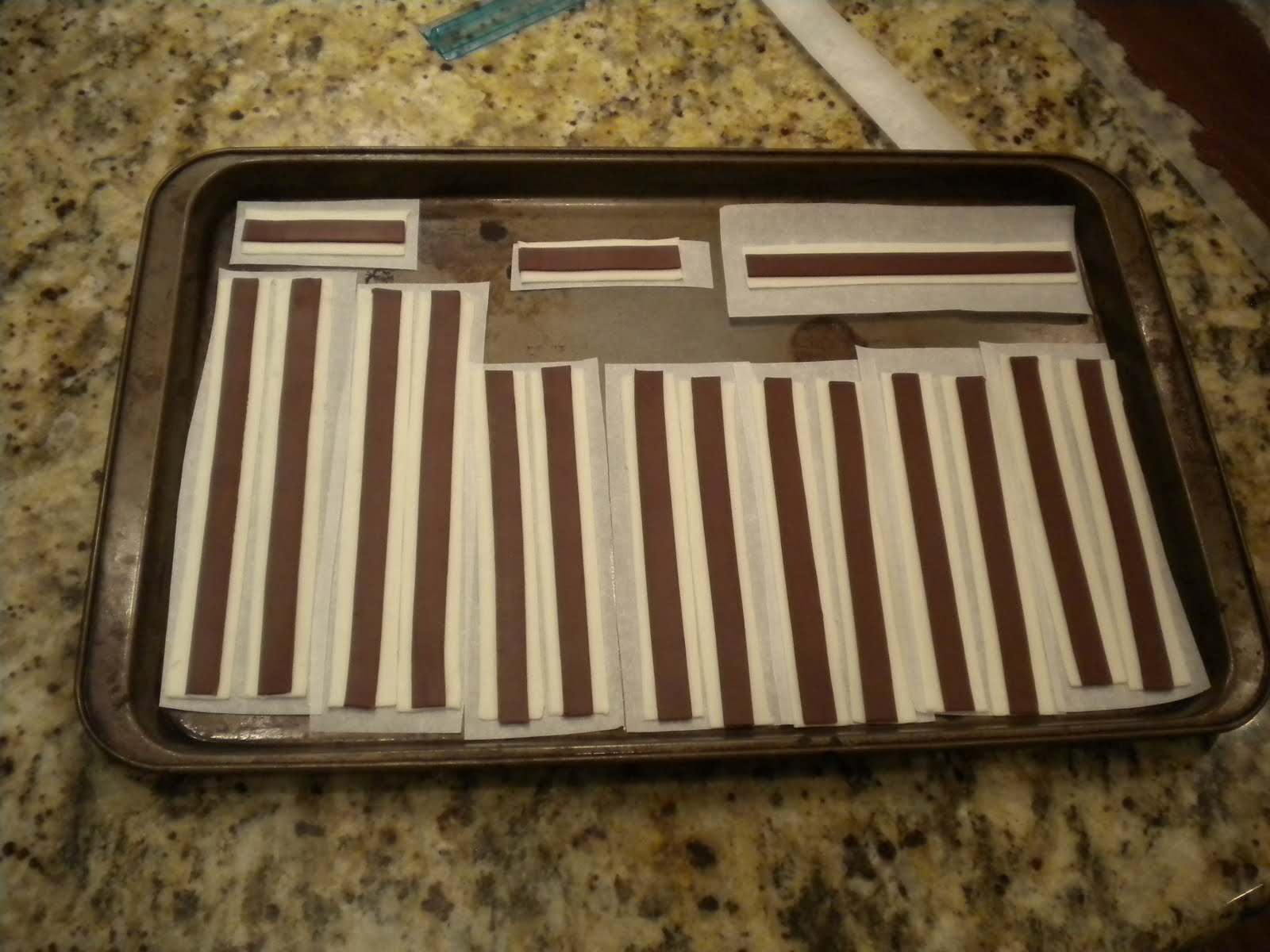 Step by Step Gourmet: Spiced Chocolate Torte Wrapped in Chocolate Ribbons