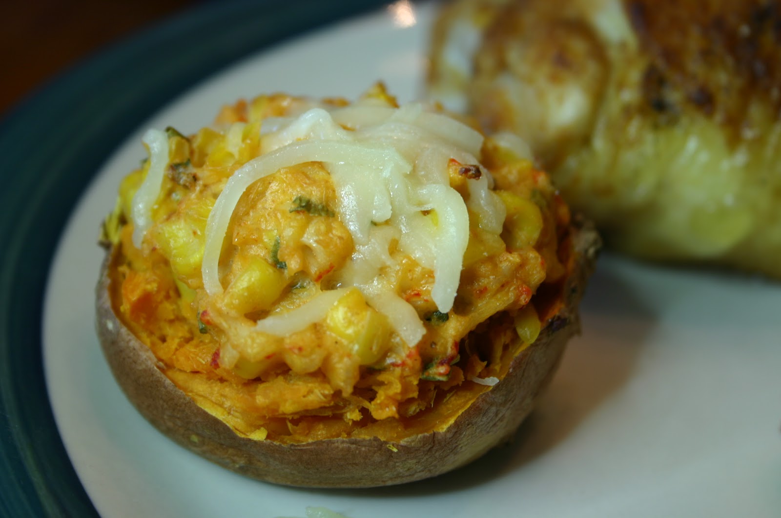 FeauxCajun.Com: Crawfish Boil Stuffed Sweet Potatoes