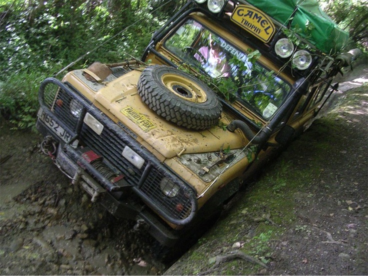 Land Rover Defender 90: Camel Trophy Pics