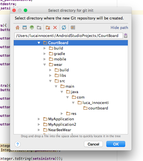 DHOB (IU5SGN): Integrazione di Android Studio con GitHub