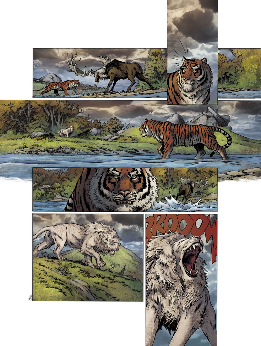 Roudier-Neandertal: La Guerre du Feu 1 - Dernier coup d'oeil