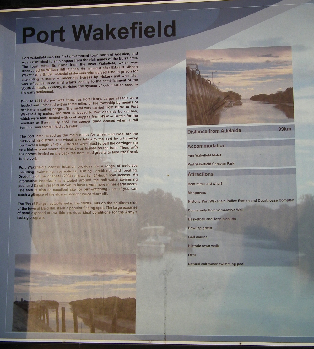 Meander to the Max: Balaklava to Port Wakefield -- the top of the gulf