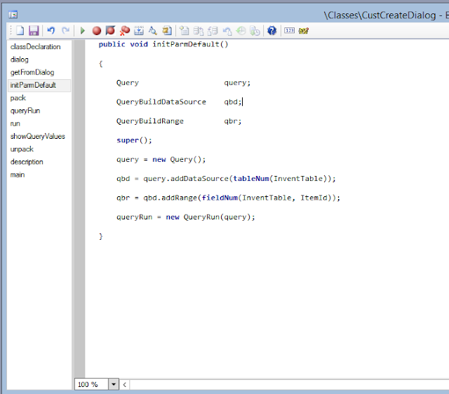 Find() Method in X++