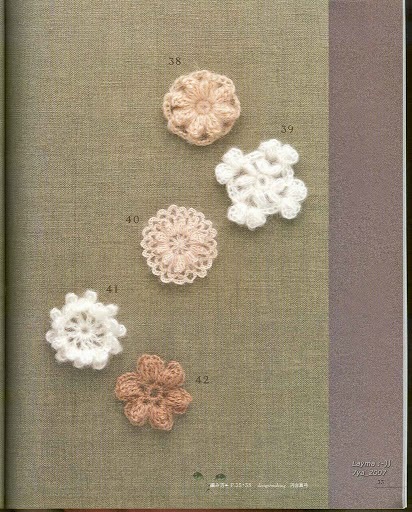 Irina: Mini Motif Crochet PATTERNS. BOOK (Japan).