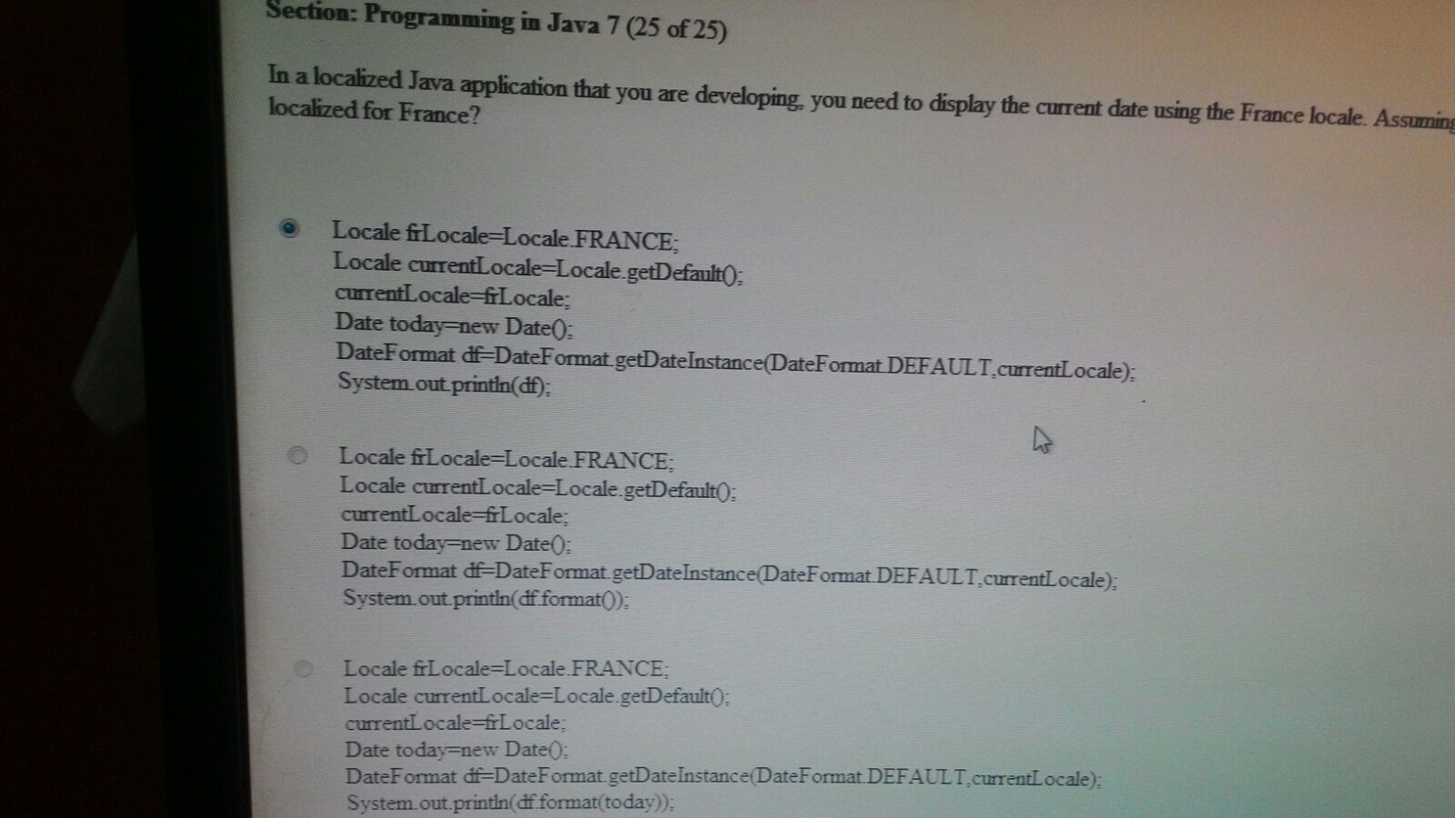 GNIITSolution: NIIT Java Exam sem 4