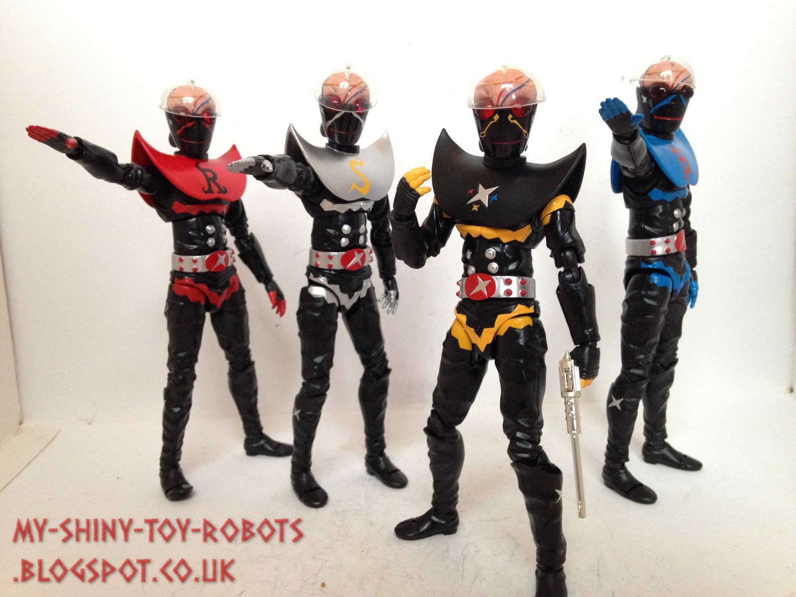 My Shiny Toy Robots: Toybox REVIEW: S.H. Figuarts Hakaider Squad (Red ...