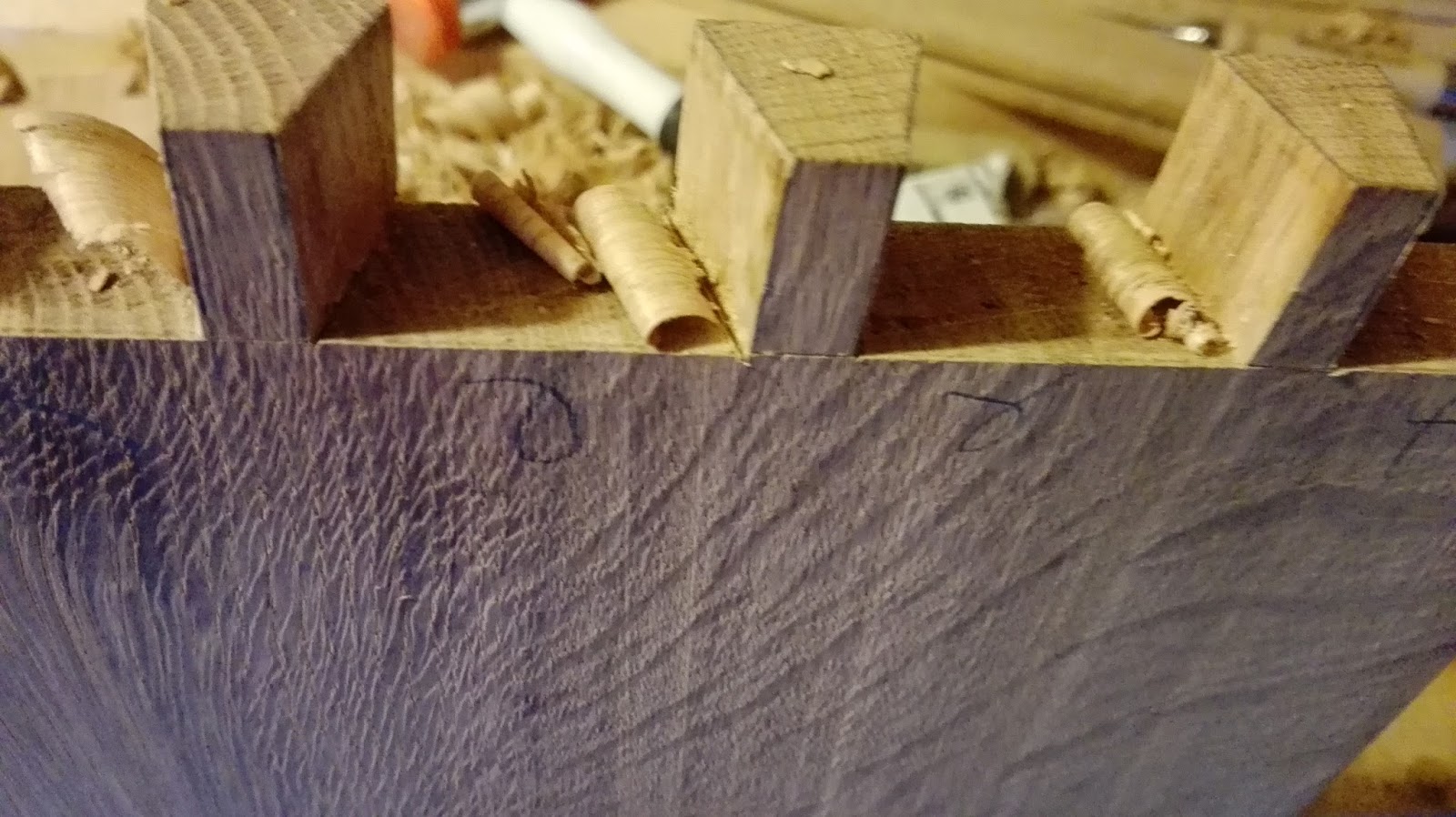 Rounded dovetails