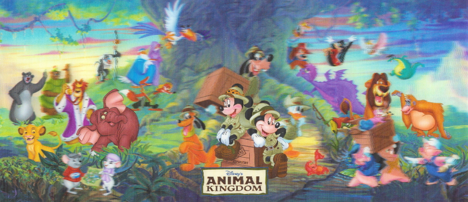 My Favorite Disney Postcards: Disney's Animal Kingdom in 3-D