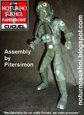 Star Wars TIE Pilot Papercraft | Papercraft Paradise | PaperCrafts ...