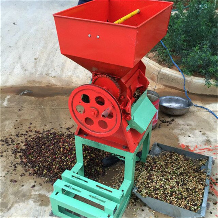Zhengzhou AIX machinery: popular use hand push fresh coffee pulper machine