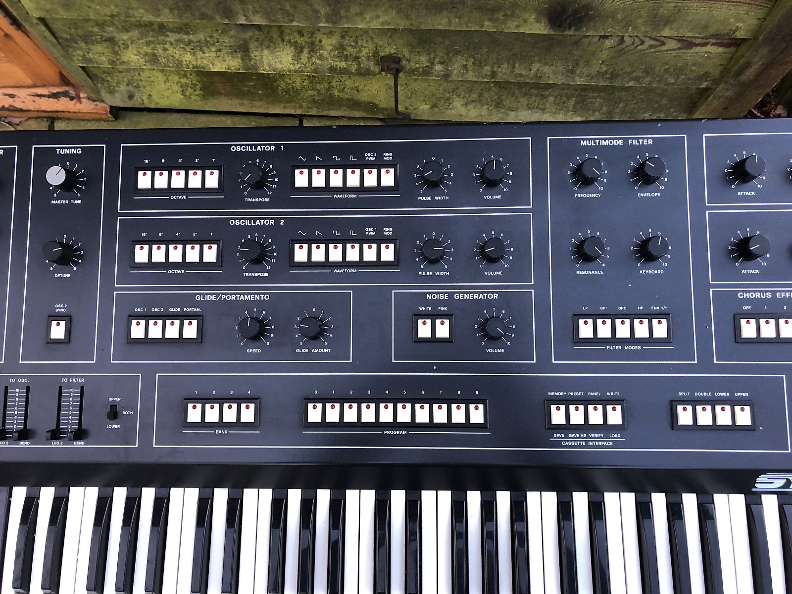 MATRIXSYNTH: Elka Synthex 1980 Black V3 WITH MIDI