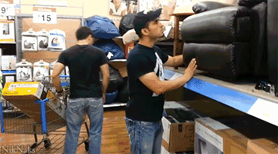 Funny videos and funny gifs: Do your movers know what they're doing?