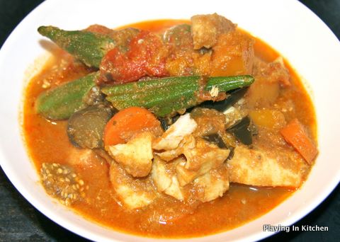 Playing In The Kitchen: Assam Fish Curry