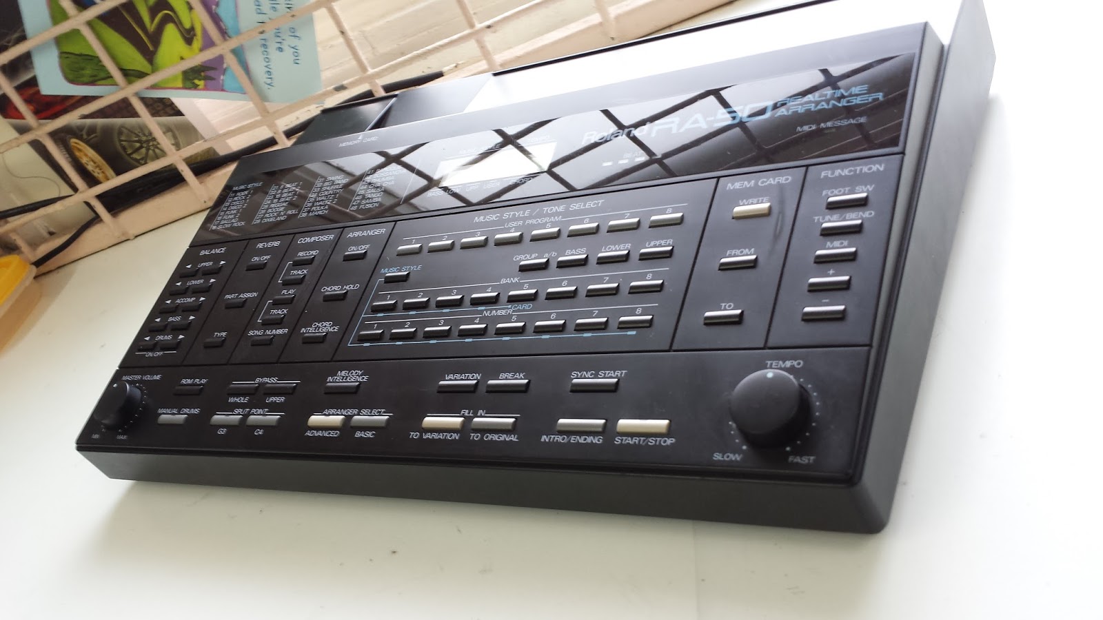 JonDent - Exploring Electronic Music: Roland RA-50 (Realtime Arranger ...