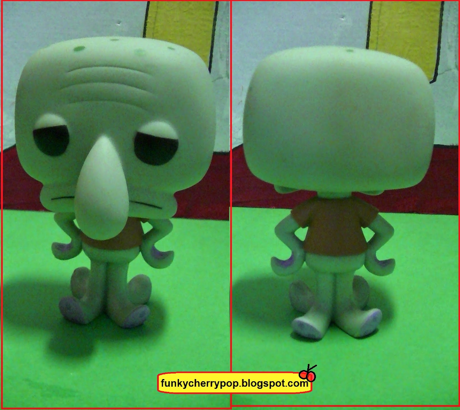 Funky Pop! Funko figures.: Squidward Review, SpongeBob SquarePants