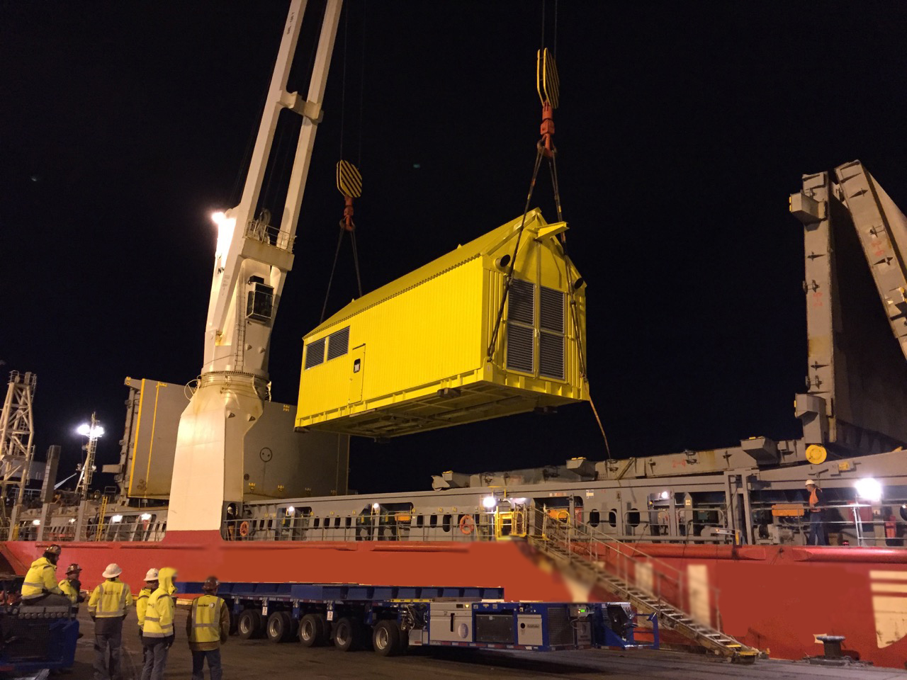 Hansa Meyer : Port Crane Transport - Delaware