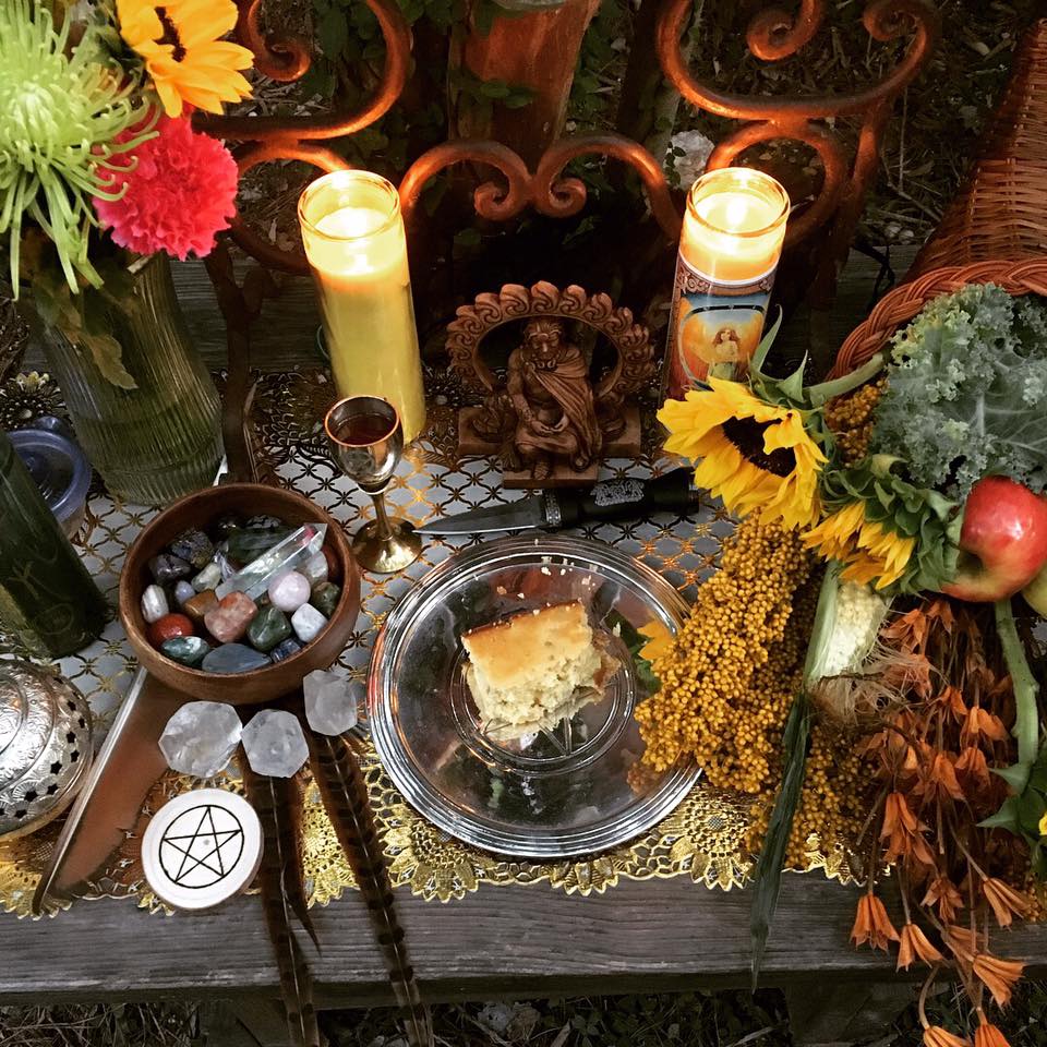 Spider Violets: Lughnasadh Celebration