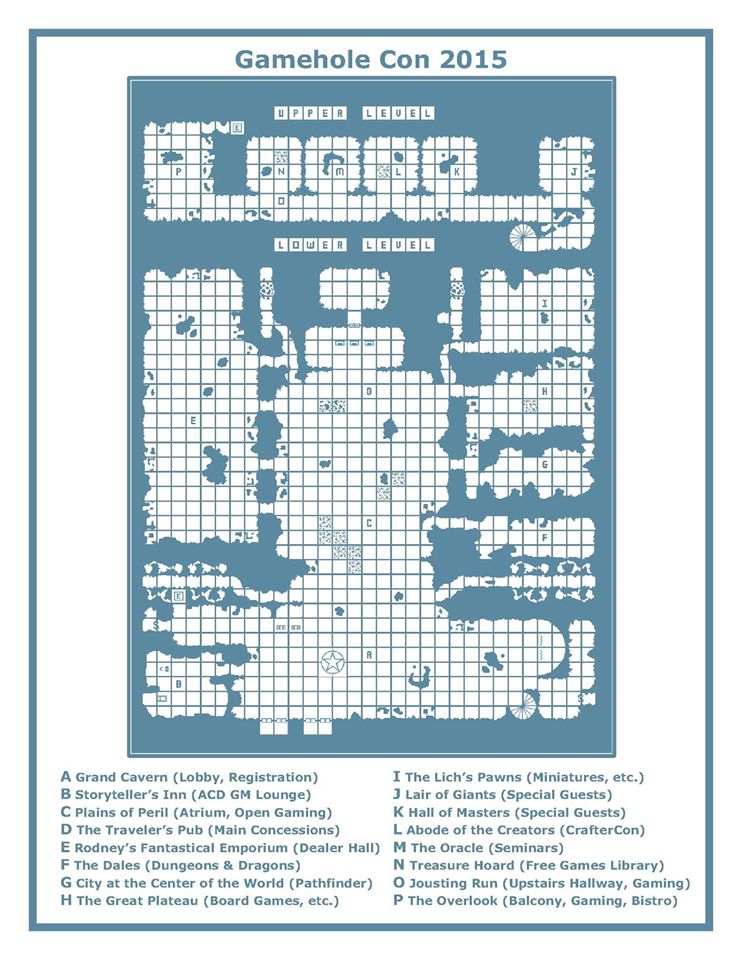 Creative Mountain Games: Events & Play Wednesday - GameHole Con 2015