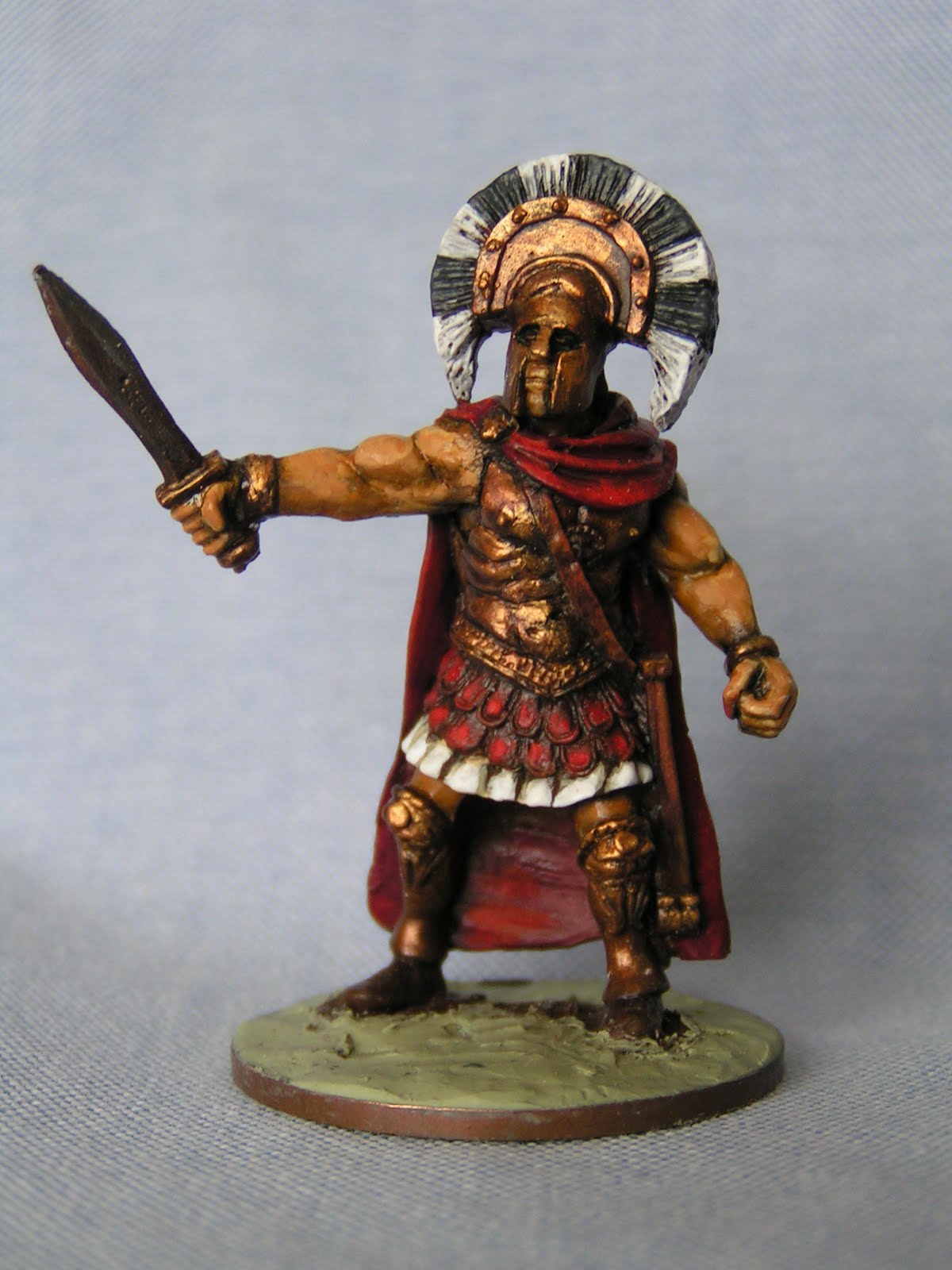 Dampf's modelling page: Greek Hero and Minotaur's