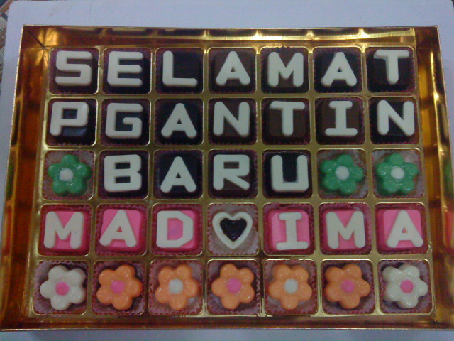 Pretty Choc Homemade Chocolate & Cakes: Coklat Wording