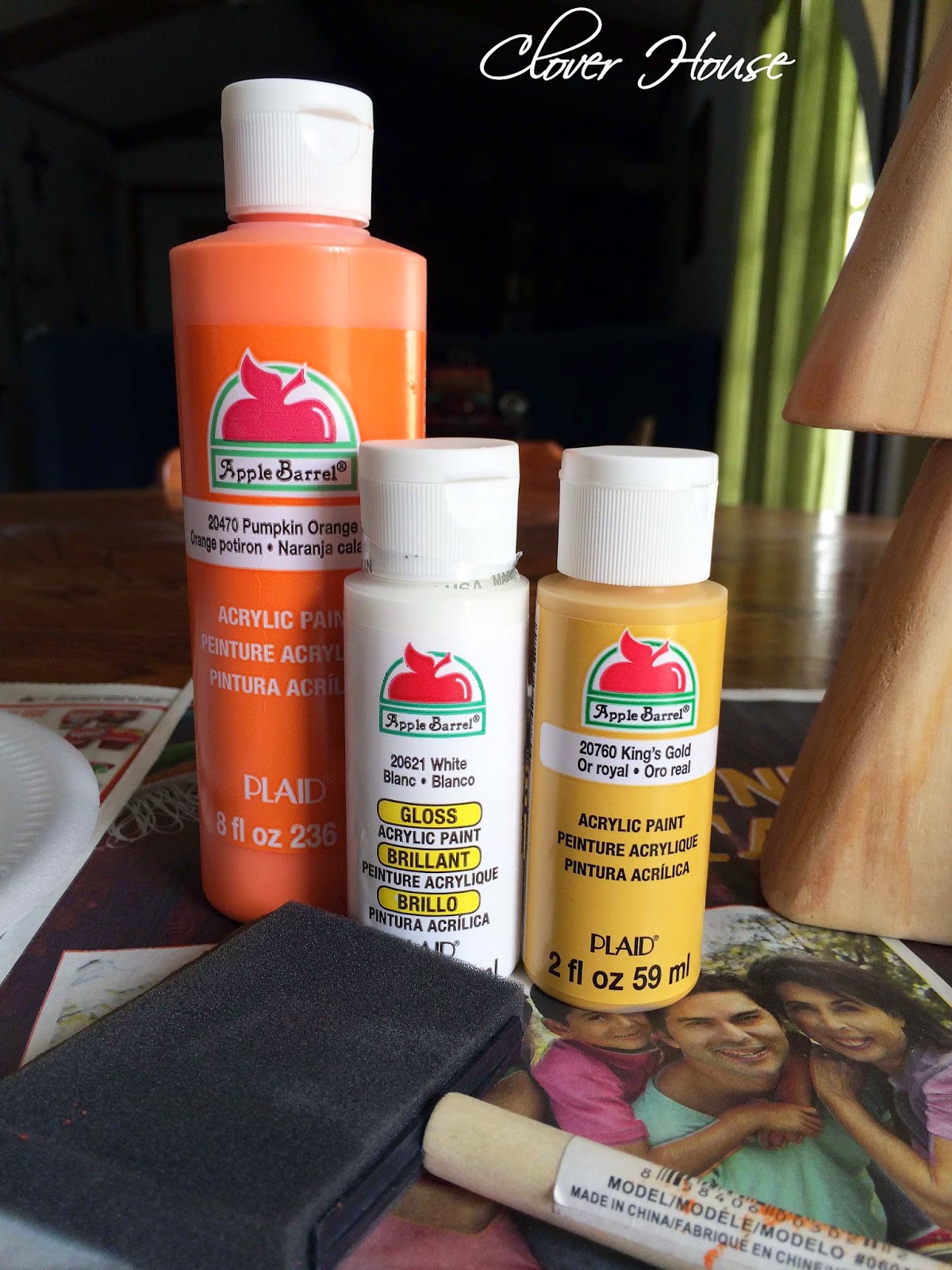 Clover House: 2 x 4 Candy Corn - A Tutorial