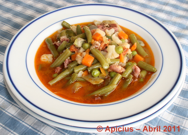 La cocina de cada día: 730º Menú, Menestra de verduras congeladas ...