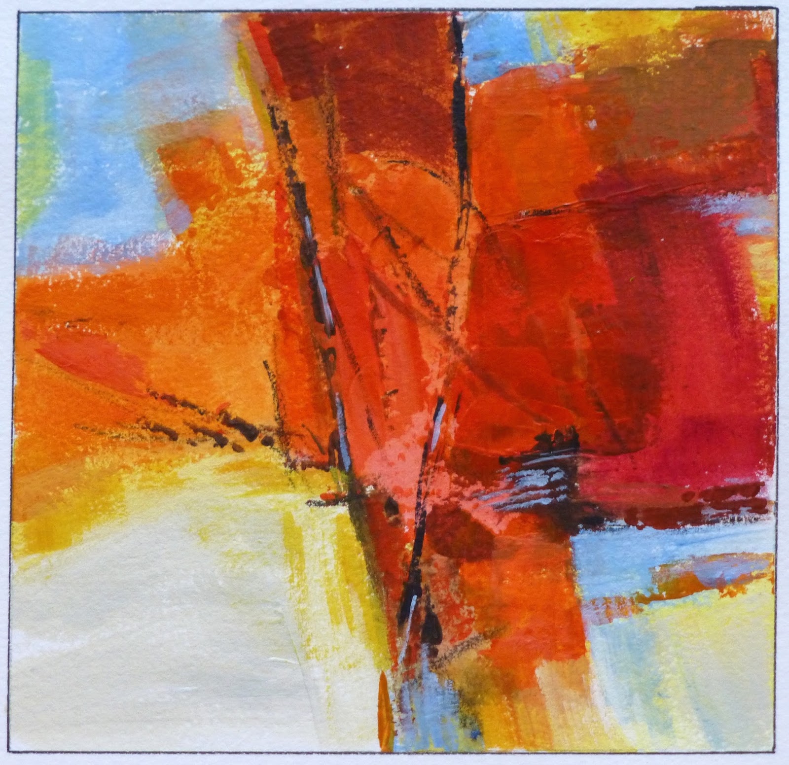 Gillian St George - Contemporary Art : "Crossroads"