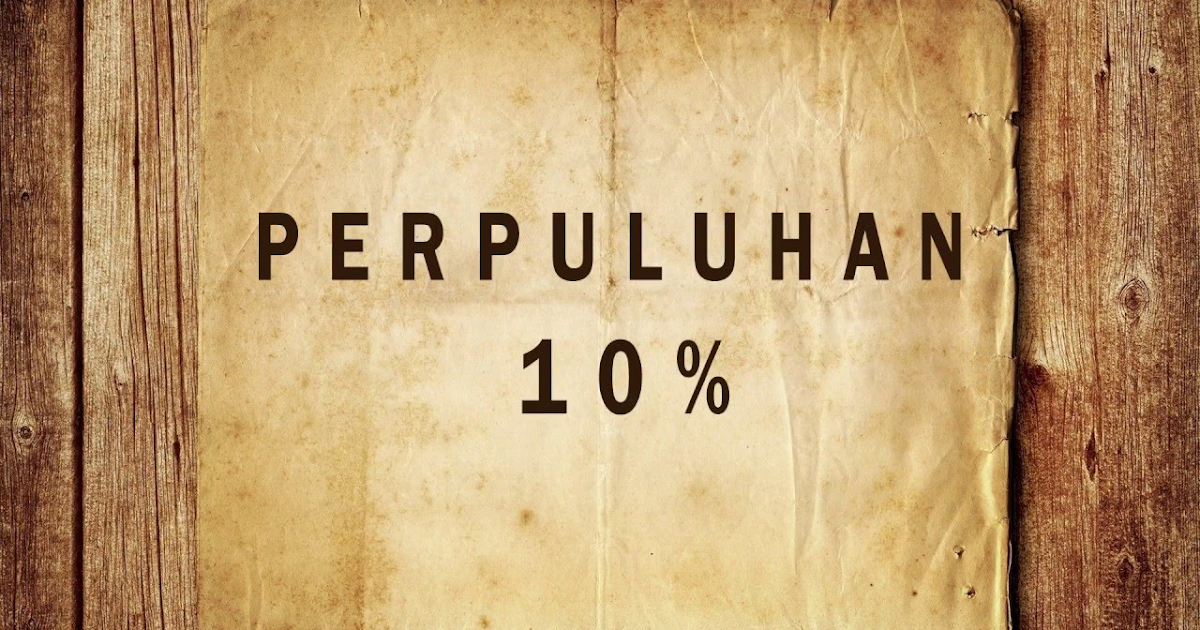 3 Makna Persembahan Persepuluhan - INPASS