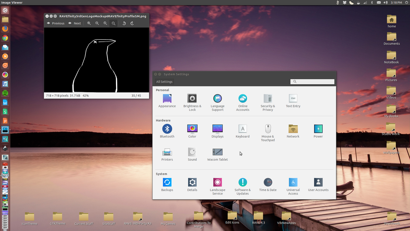 RAVEfinity: Vivacious Colors GTK Icon Theme