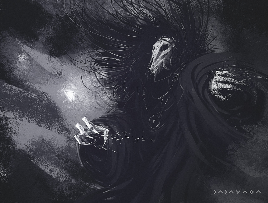 STEPHAN GÜNTHER : baba yaga - skull mask