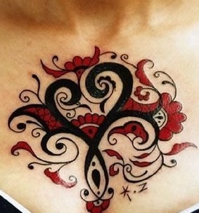 love this....not sure how it's a sign of loyalty though | Chest tattoos ...