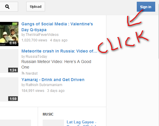 Ram Info Entertainment: Create YouTube, Gmail Account Step by Step ...