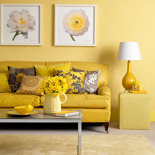 Diseño de Interiores y Lifestyle: Decoración en amarillo